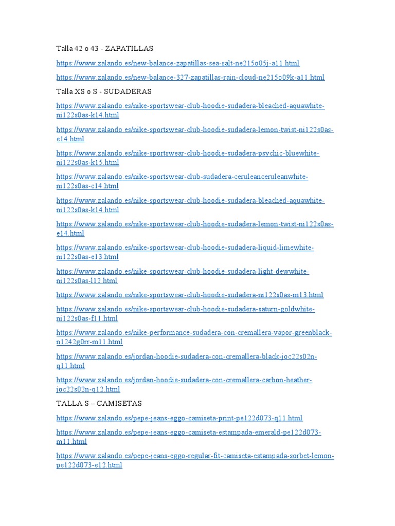 Posibles Regalos Pdf