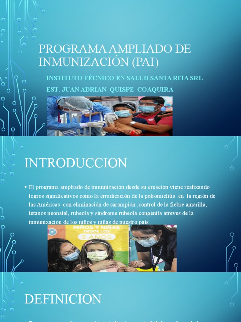 Programa Ampliado de Inmunización en Bolivia | PDF | Vacunas | Meningitis