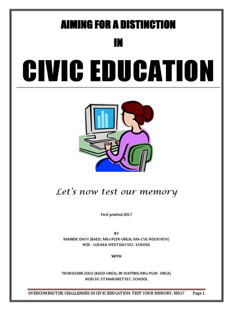 Civic Education Essay Writing Guide | PDF | Substance Abuse | Citizenship