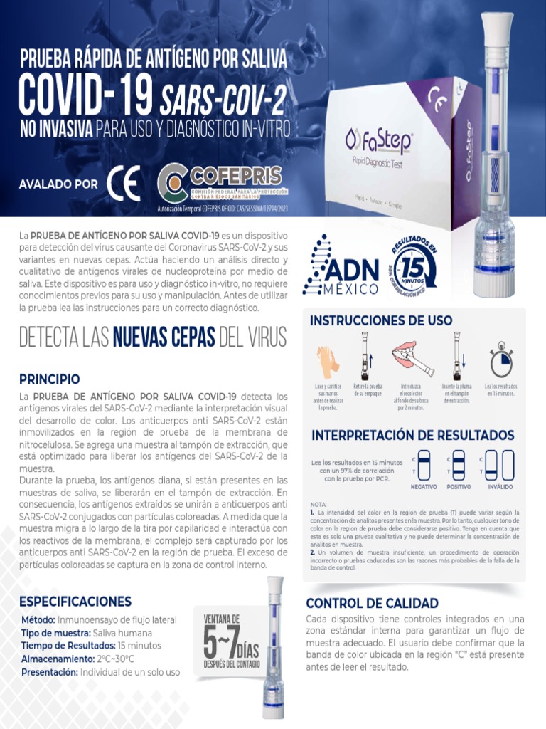 Fastep Antigeno Covid Dist | PDF | Diagnostico medico | Virus