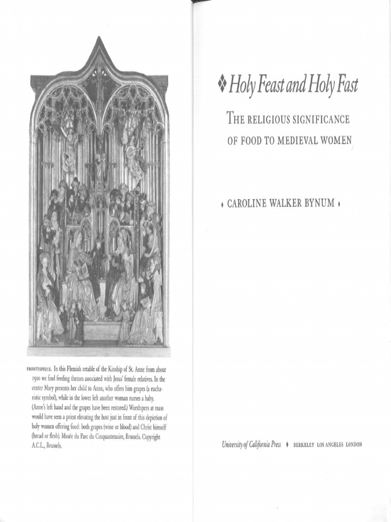 Bynum, Holy Feast and Holy Fast, Ch. 2 | PDF