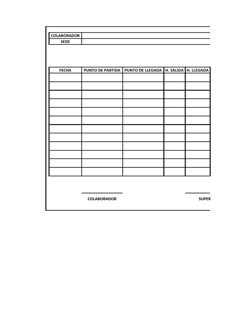 Formato de Visita A Clientes | PDF