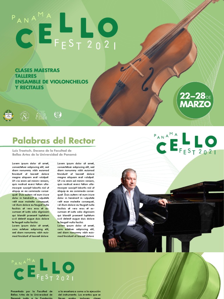 CelloFest 2021 Brochure | PDF