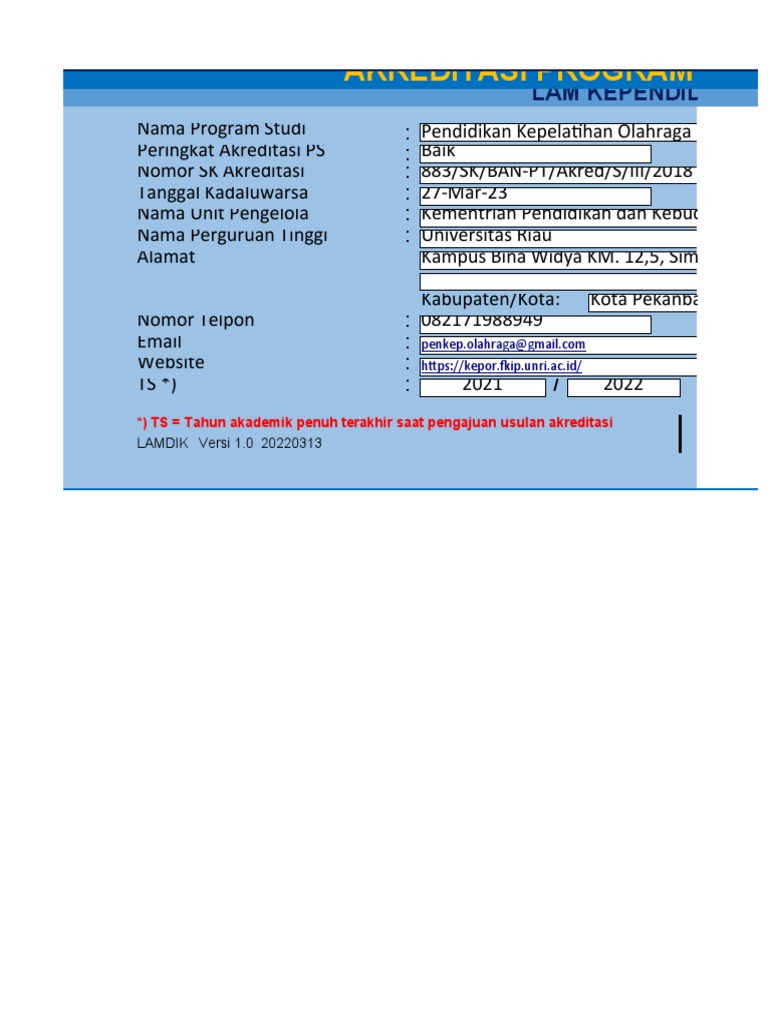 'Data Kuantitatif PKO UNRI | PDF