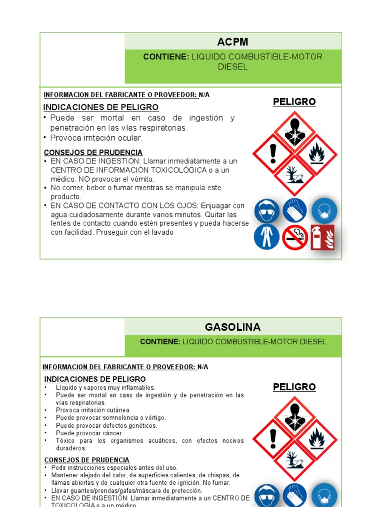 Etiqueta Sga para Envases Bodega Azael | PDF | Química