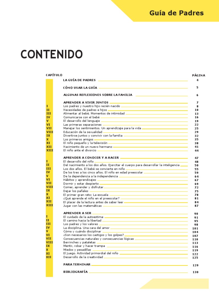 Guia De Padres Vamos Mexico Pdf Aprendizaje Amor