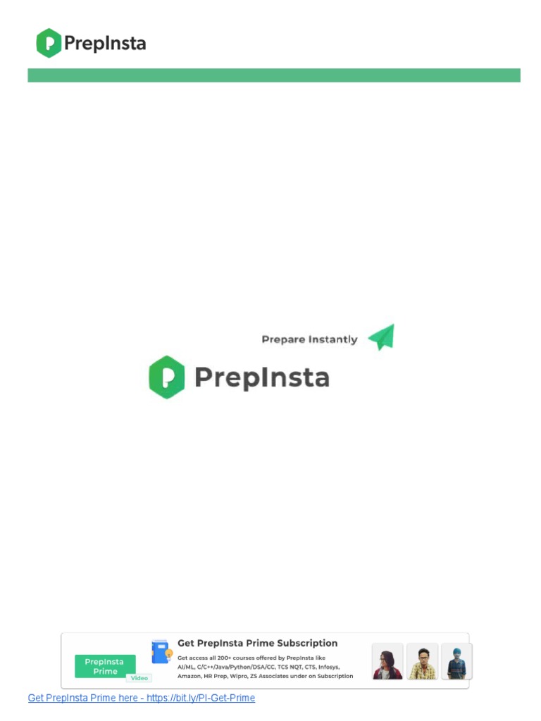 TCS Digital All Slots Questions PrepInsta | PDF | Mindfulness | Deforestation