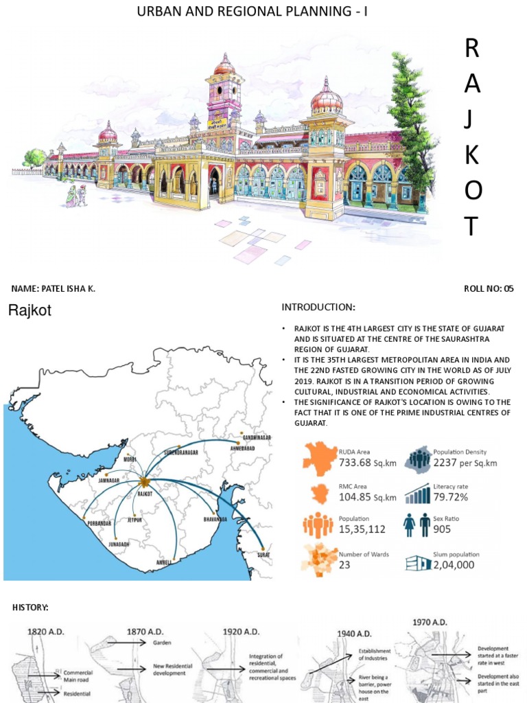 rajkot city urban case study | PDF | Gujarat | Economies