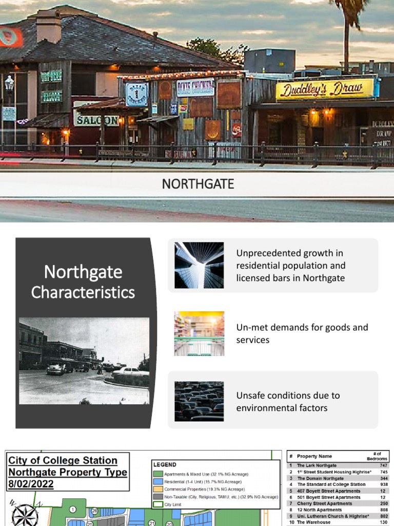 CSPD Presentation On The Northgate Entertainment District | Download ...