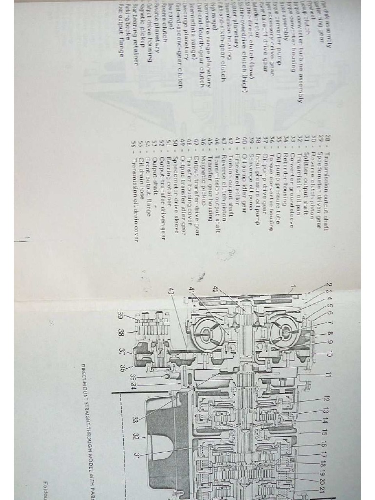 Diagramas Trasmision Allison CLBT5860 | PDF