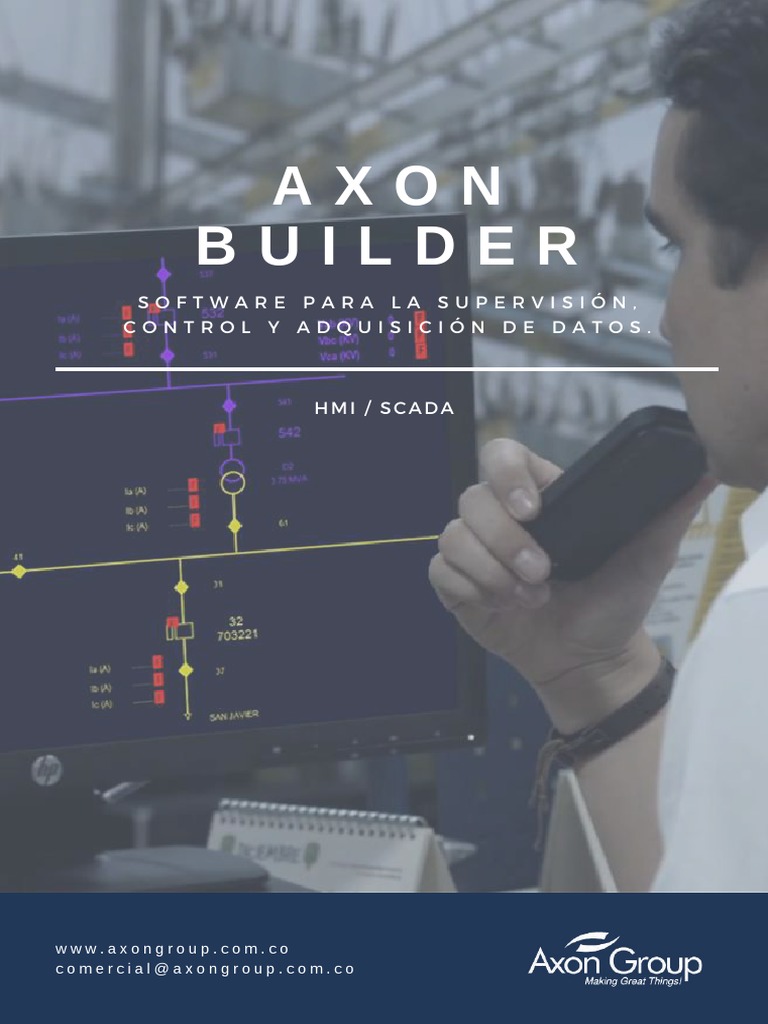 Brochure Axon Builder | PDF | Scada | Software