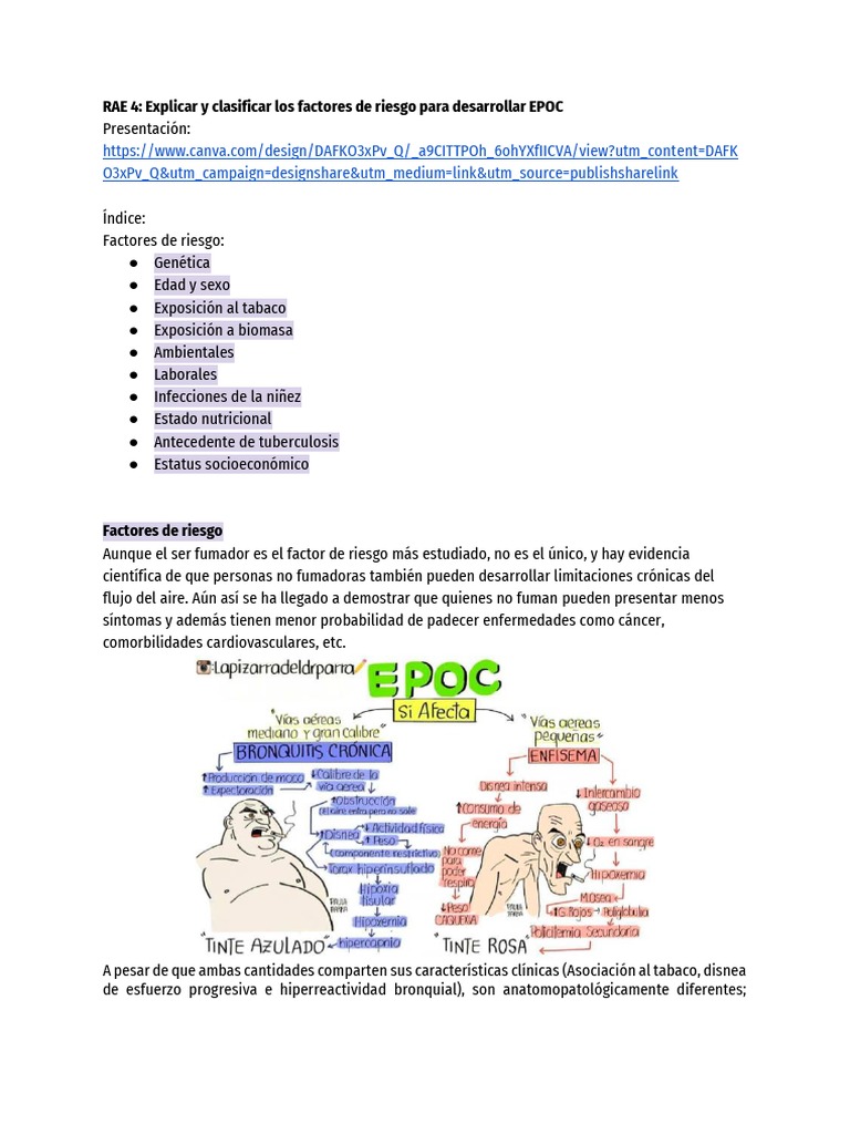 CCL1 EPOC (1) | PDF | Enfermedad pulmonar obstructiva crónica | Inflamación
