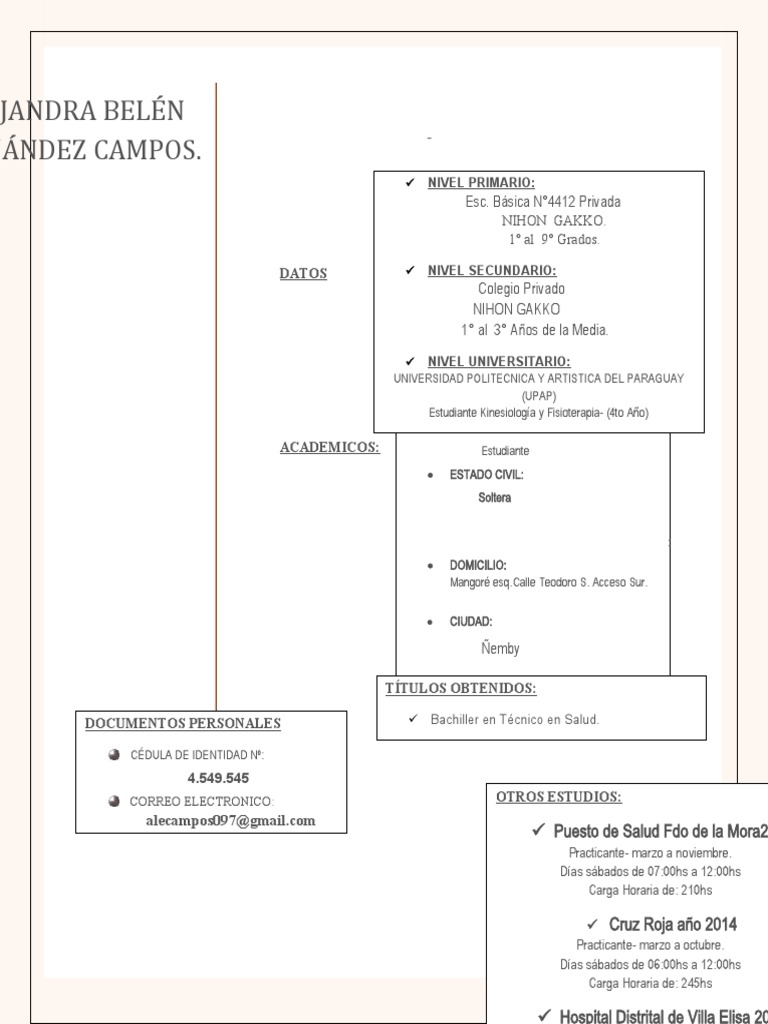 CV Ale 2021 | PDF | Ciencias de la Salud