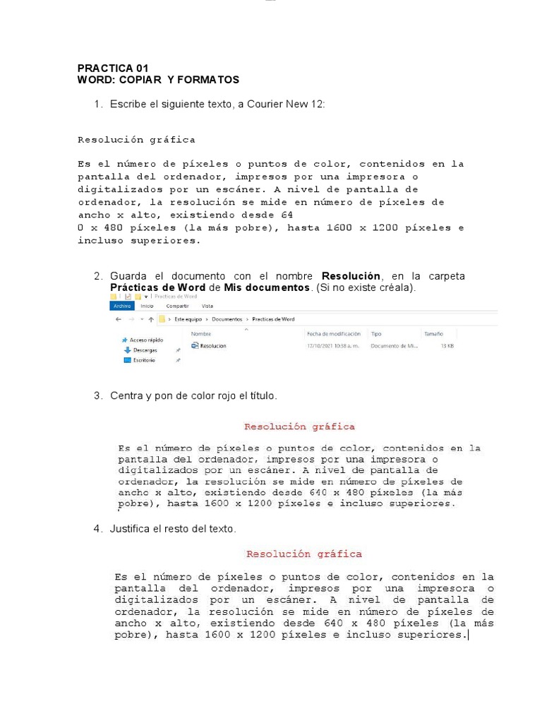 Practica 1 Modulo 4 | PDF