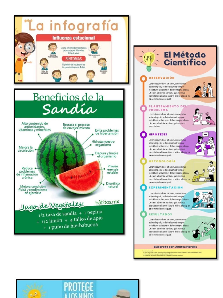 Ejemplos de infografías | PDF