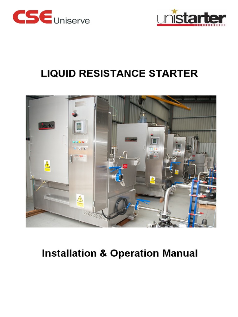 Lrs Resistencia Liquid Starter | PDF | Electric Motor | Alternating Current