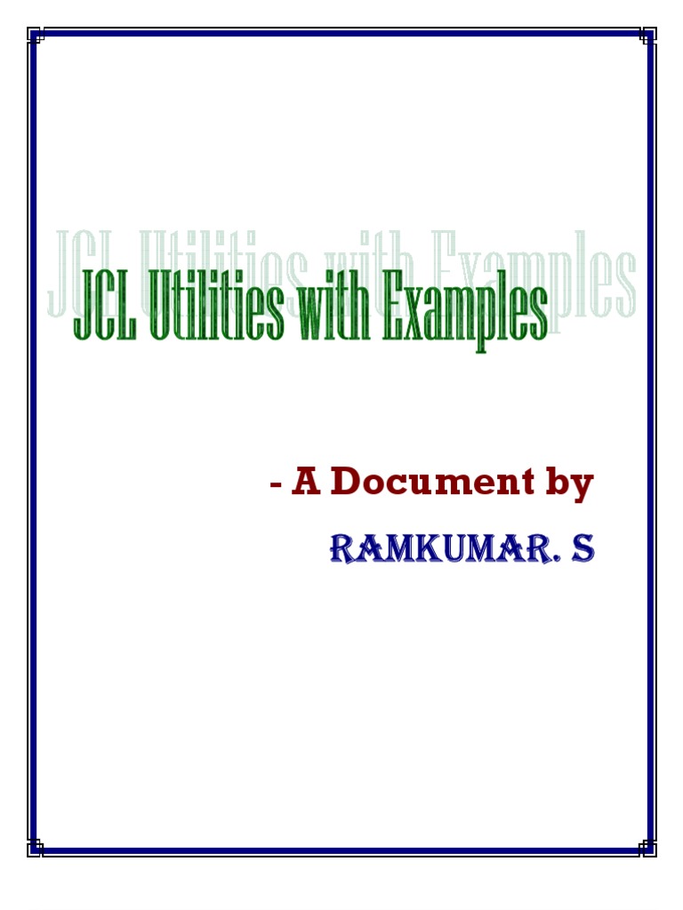 IBM Utilities Guide: IEFBR14, IEBGENER, IEBCOPY | PDF | Computer Data | Computing