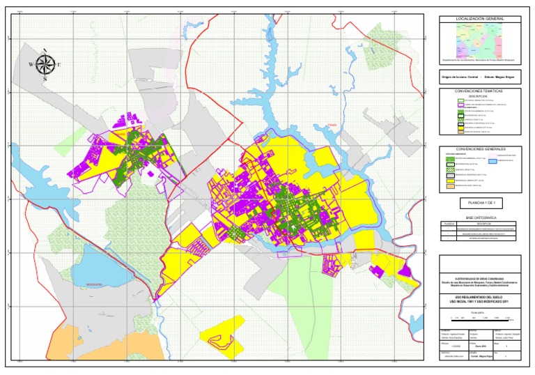 Usos Del Suelo | PDF | Cartografía | Entorno natural