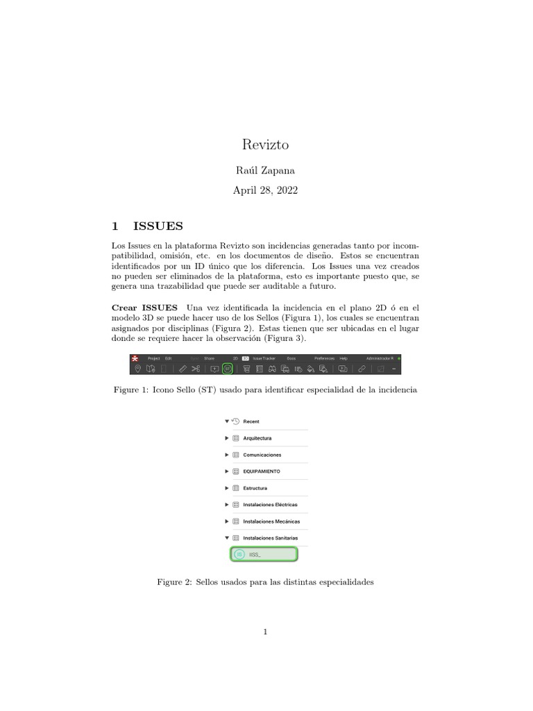 Tutorial de Issues en Revizto | PDF | Informática