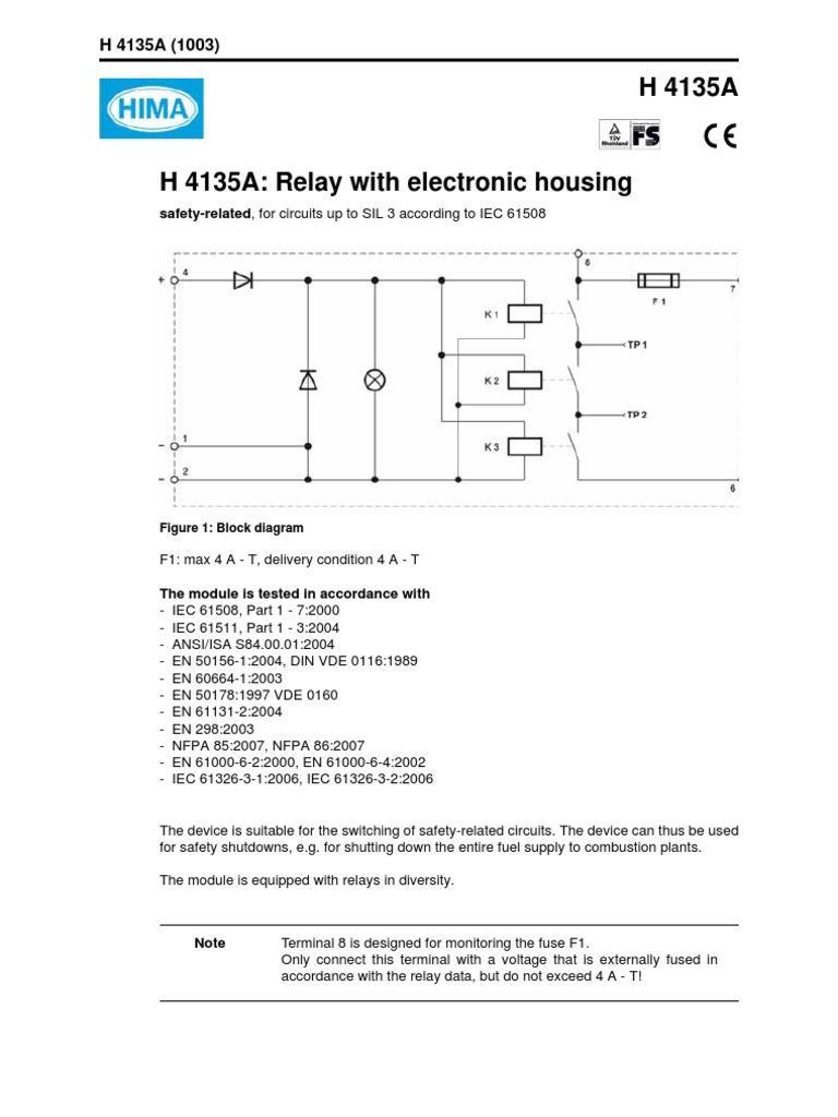 H4135A e | PDF | Relay | Fuse (Electrical)