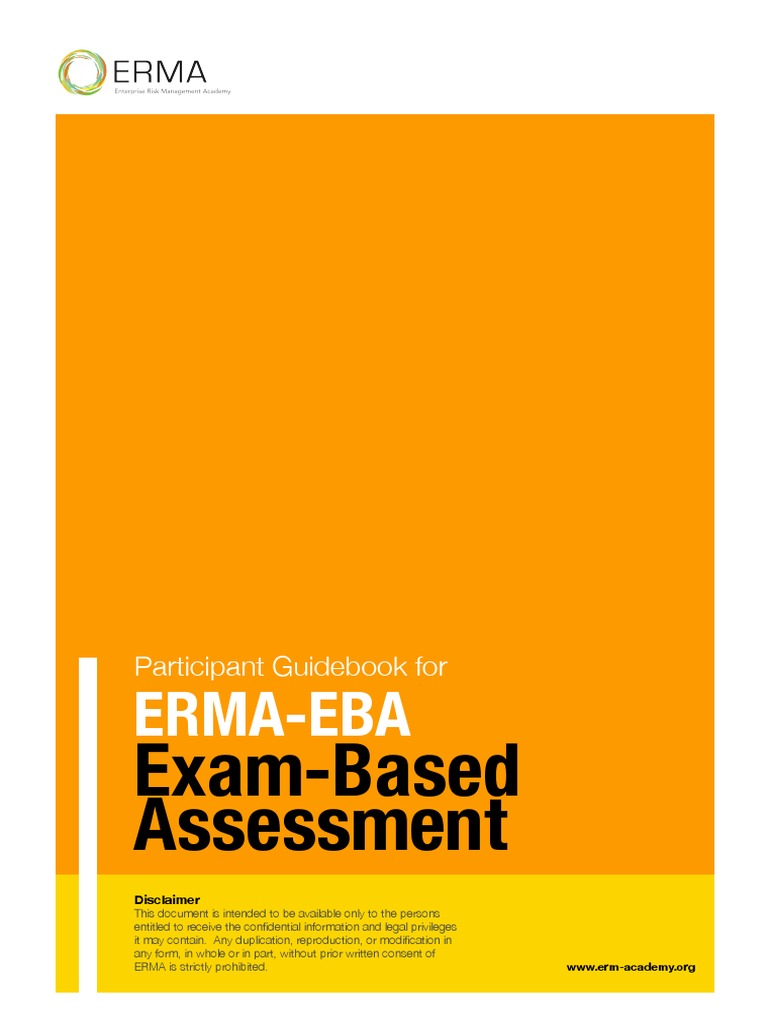 ERMA EBA - Guidebook For Participants | PDF | Business