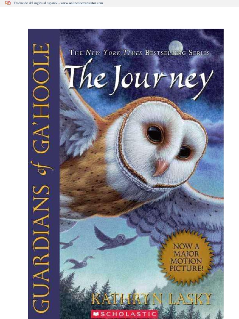 The Journey (Guardians of Ga'Hoole, Book 2) (PDFDrive) .En - Es | PDF ...