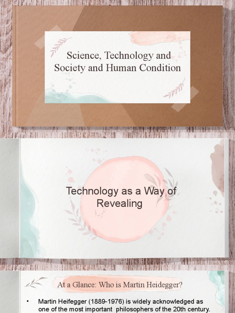 Science Technology and Society and Human Condition | PDF | Metaphilosophy | Western Philosophy