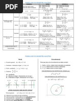 Primer Formulario de Calculo Multivariable | PDF | Formas geométricas | Matemática Elemental