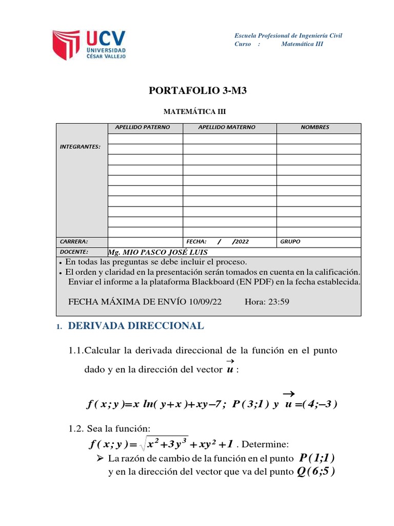 Ok3 TPF3 Mat3 Ucv | PDF | Degradado | Álgebra lineal