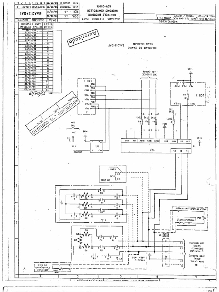 Otis ADV 211HD LCB II Diagramas | PDF