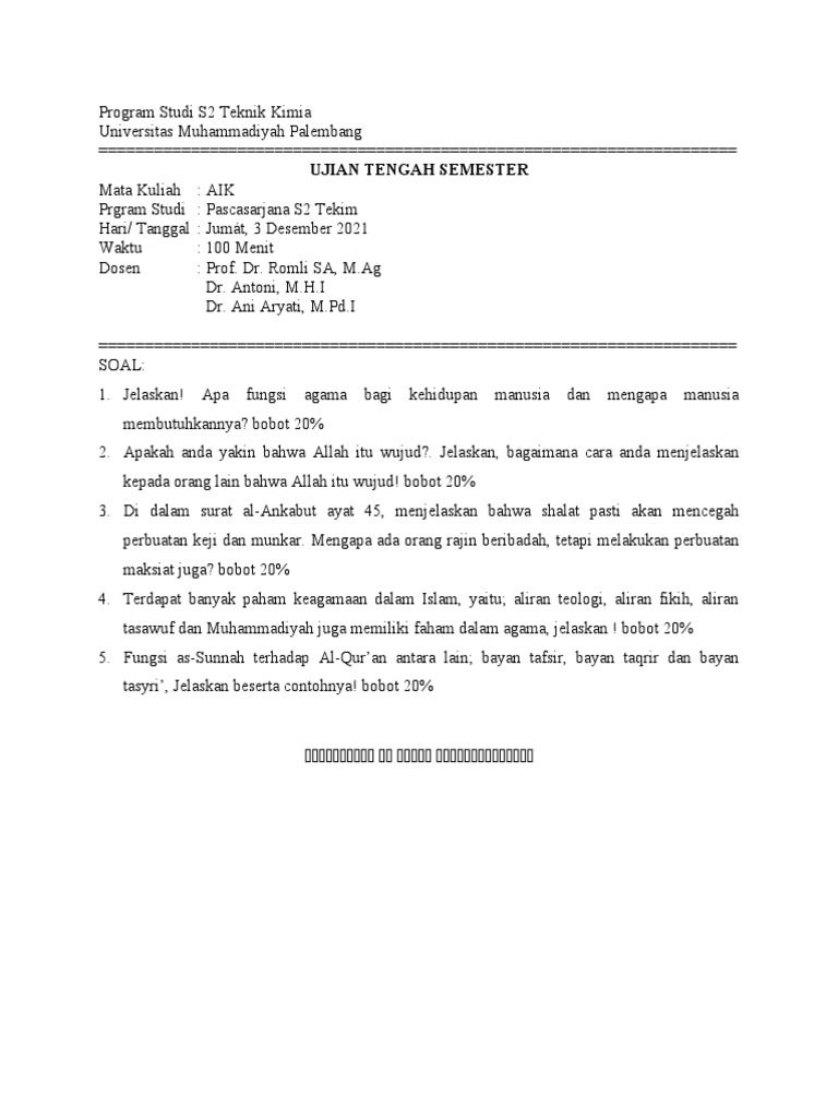 Uts Aik Onggy Aries Seka (94221001) | PDF | Filsafat | Sains & Matematika