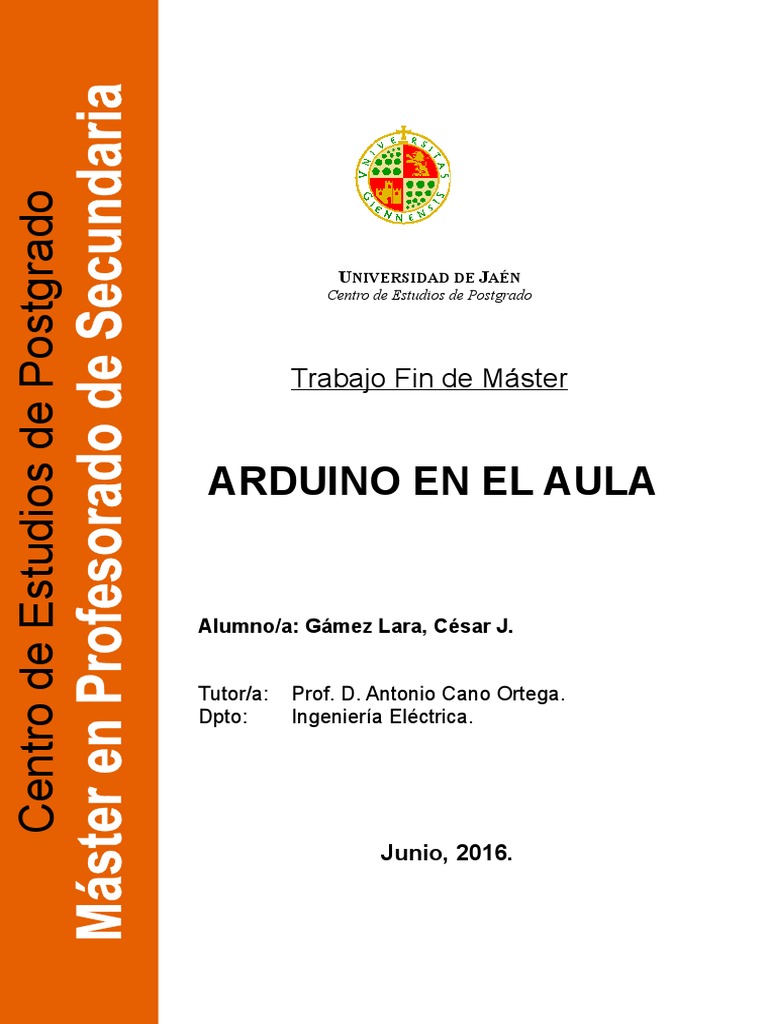 Arduino en El Aula | PDF | Arduino | Aprendizaje Arduino en El Aula | PDF | Arduino | Aprendizaje