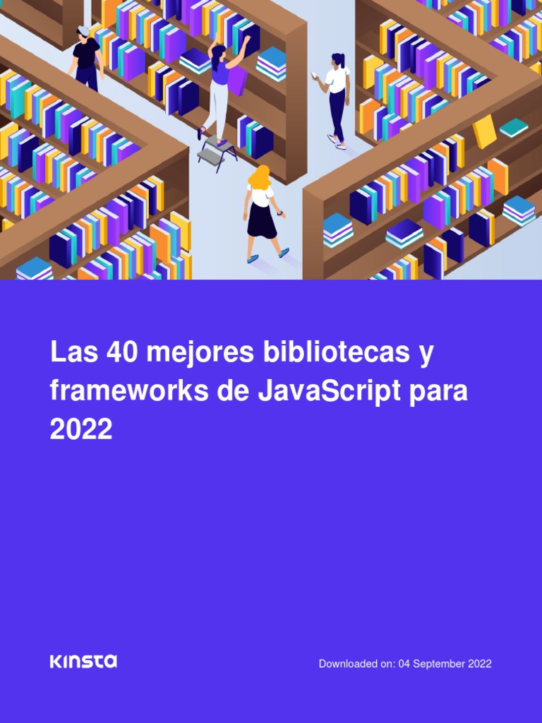 40 Herramientas Framework Javascript Pdf Script Java Biblioteca Informática
