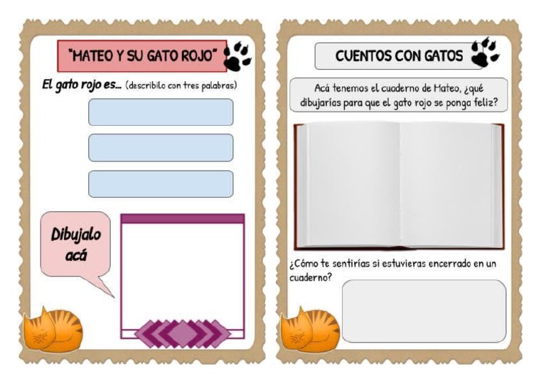 Mateo y Su Gato Rojo 4 | PDF