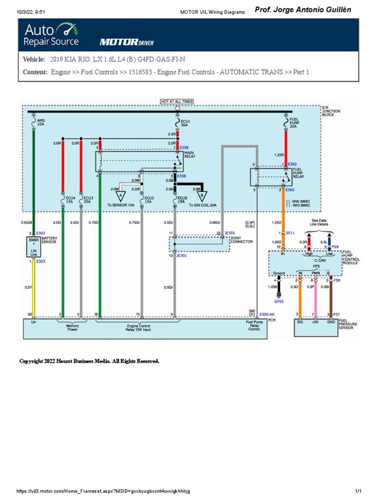 Kía Rio RX 2019 Sistema de Inyección | PDF | Product Introductions ...
