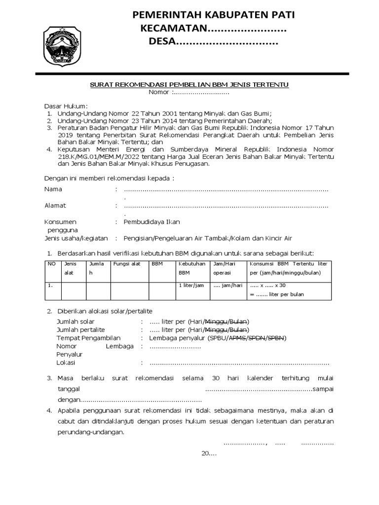 Surat Dari Desa | PDF