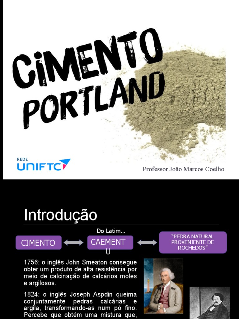 Aula Cimento | PDF | Cimento | Concreto