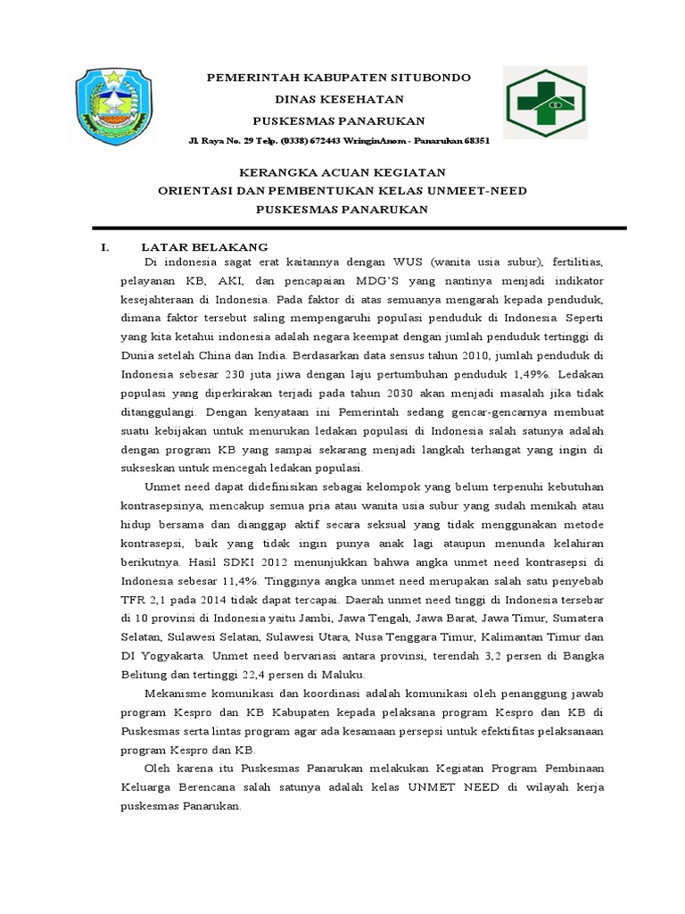 Kak - Unmeet Need | PDF