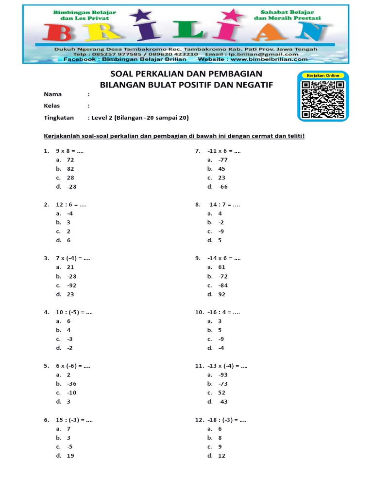 SOAL_PERKALIAN | PDF