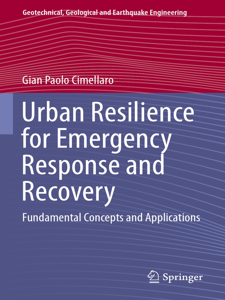 Resilience For Emergency Response and Recovery | PDF | Emergency ...