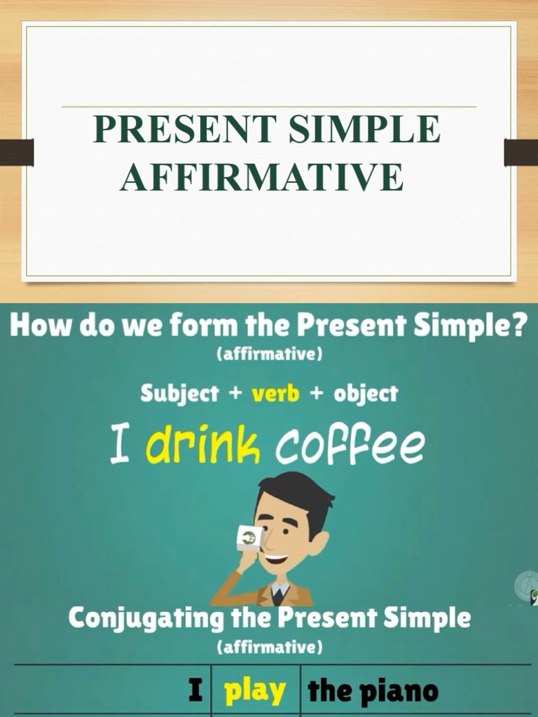 PRESENT SIMPLE AFFIRMATIVE | PDF