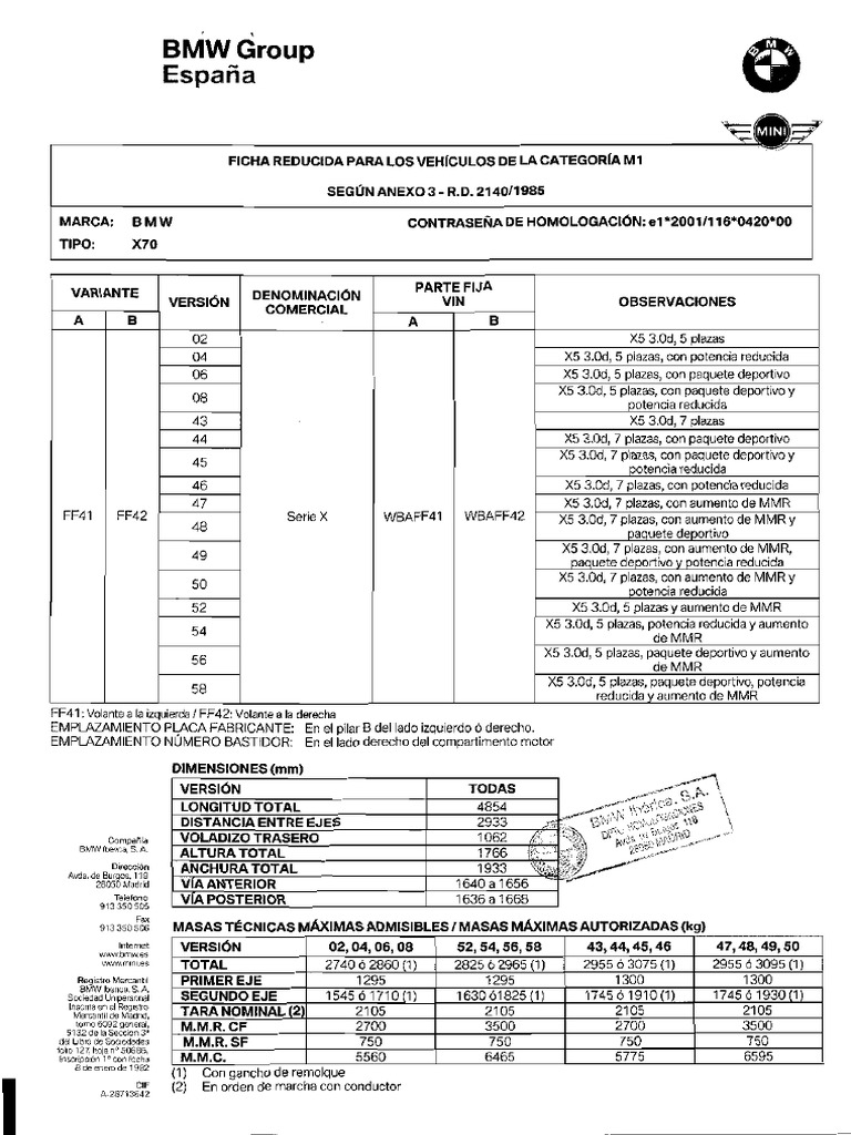 E1 2001 116 0420 00 FR | PDF