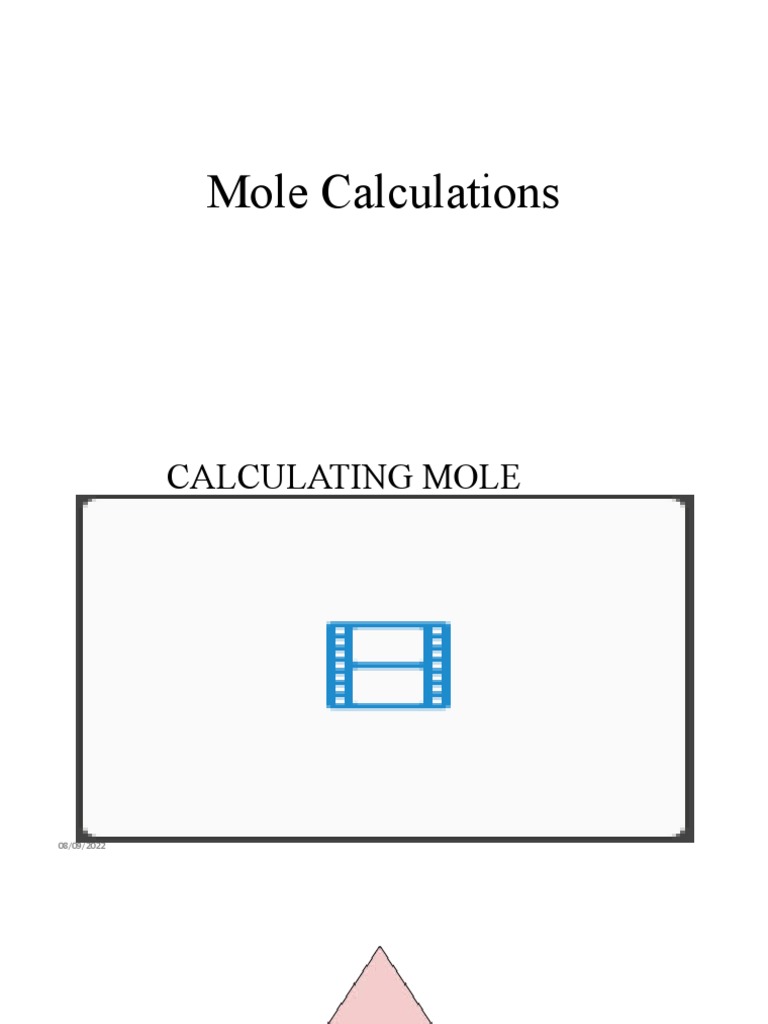 Mole Calculations | PDF | Mole (Unit) | Sodium Hydroxide