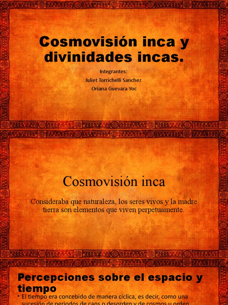 Cosmovisión Inca y Divinidades Incas | PDF
