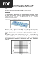 Neubauer Chamber Cell Counting Guide | PDF | White Blood Cell | Applied ...