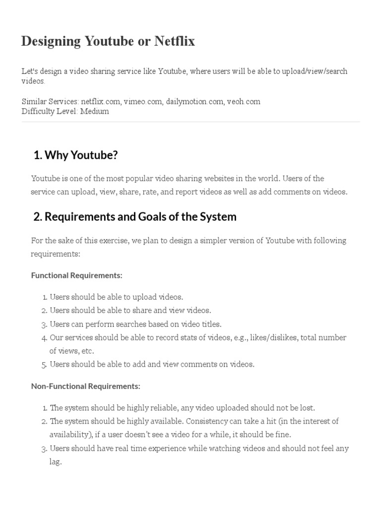 018 - System Design - Netflix - EXTERNAL | PDF | Cache (Computing) | Databases