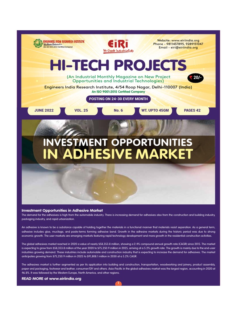 Hi-Tech Magazine Jun 2022 - How To Start Manufacturing Industry ...