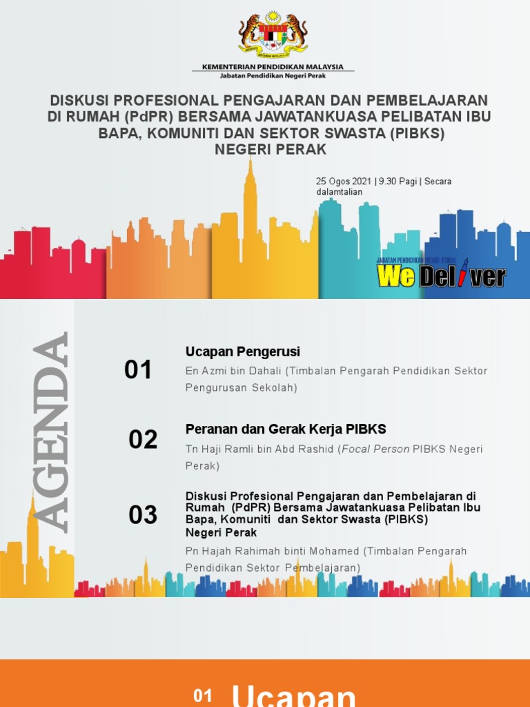 Dialog Profesional PDPR Bersama Pibks Negeri Perak 2021 | PDF