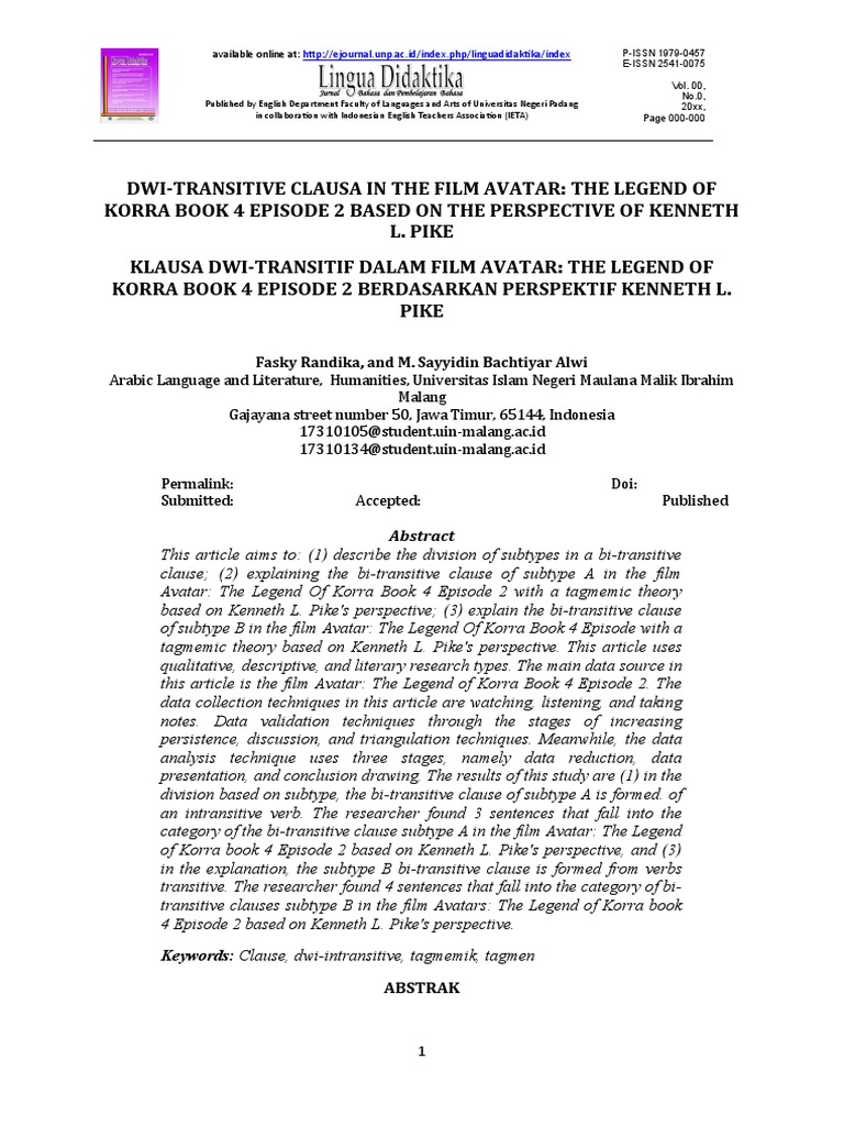 LinguaDidaktika - Fasky Dan Bachtyar | PDF | Linguistics