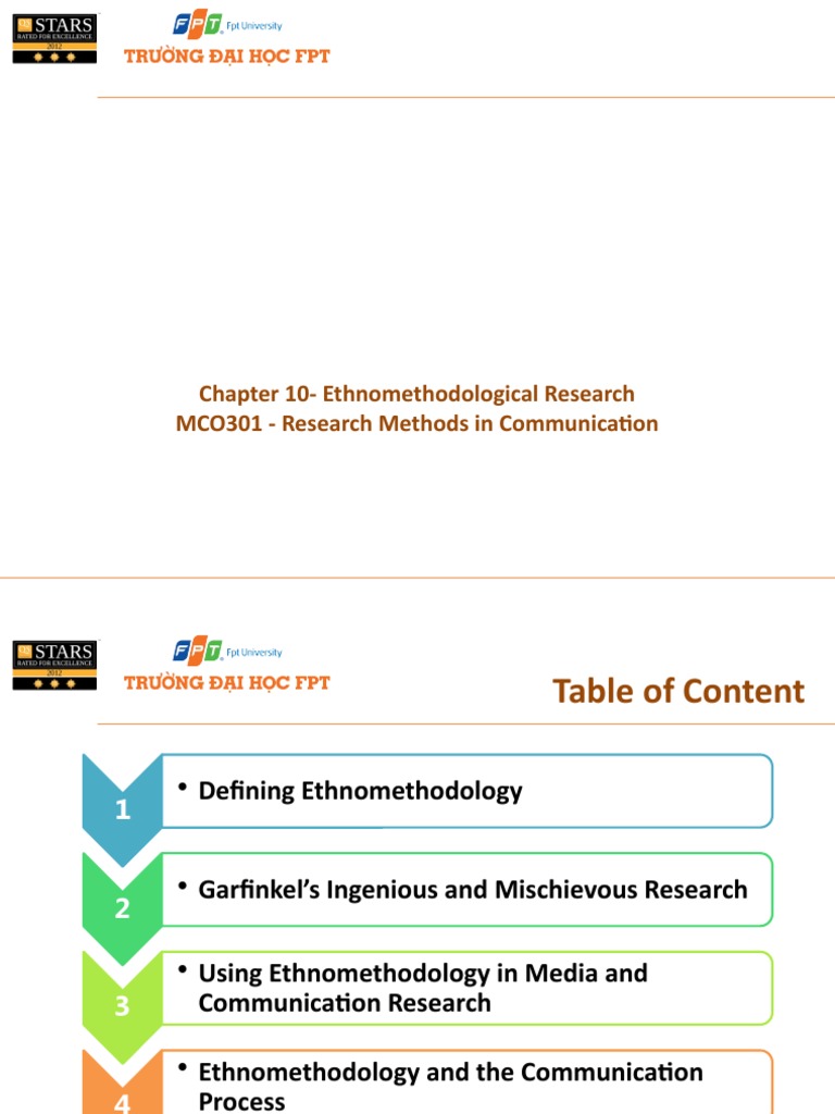 S15.Chapter 10 Ethnomethodological Research | PDF | Philosophical Theories | Epistemology